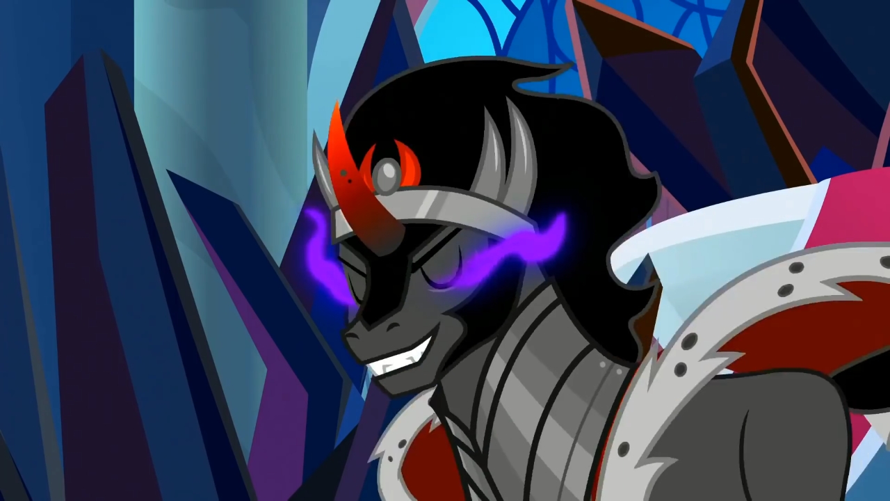 #2437766 - safe, screencap, king sombra, pony, umbrum, unicorn, season ...