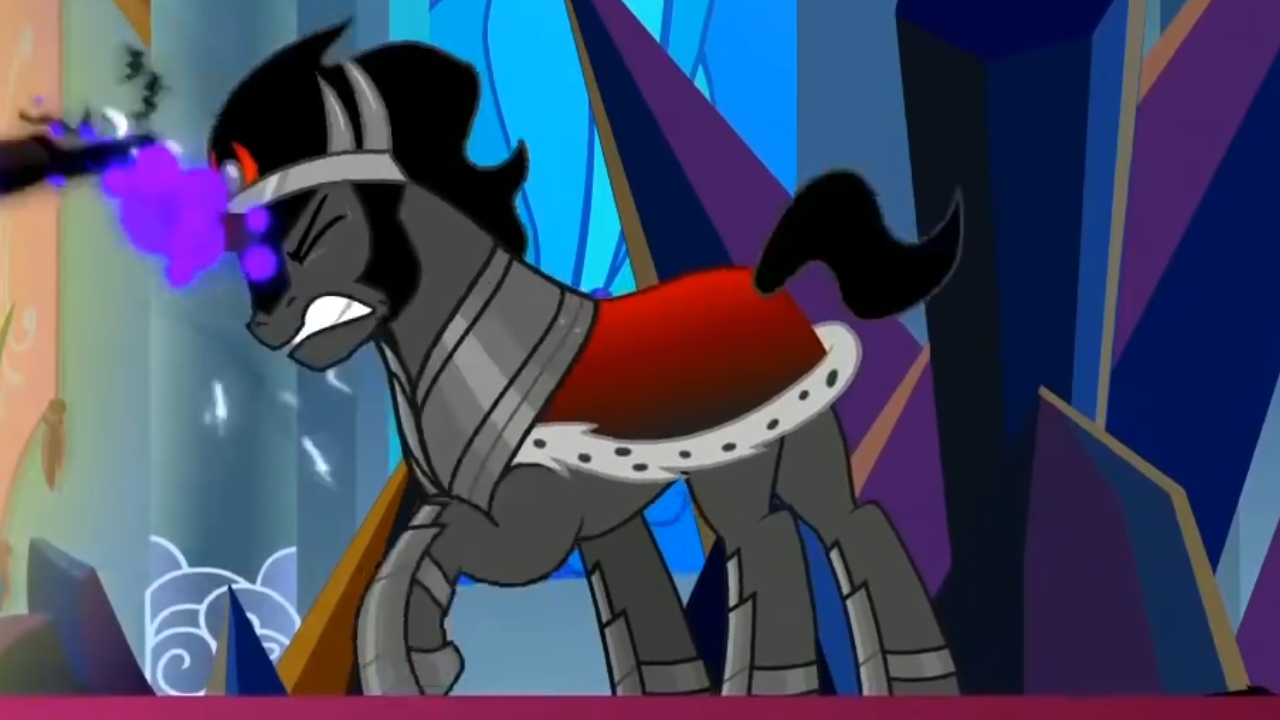 #2437774 - safe, screencap, king sombra, pony, umbrum, unicorn, season ...