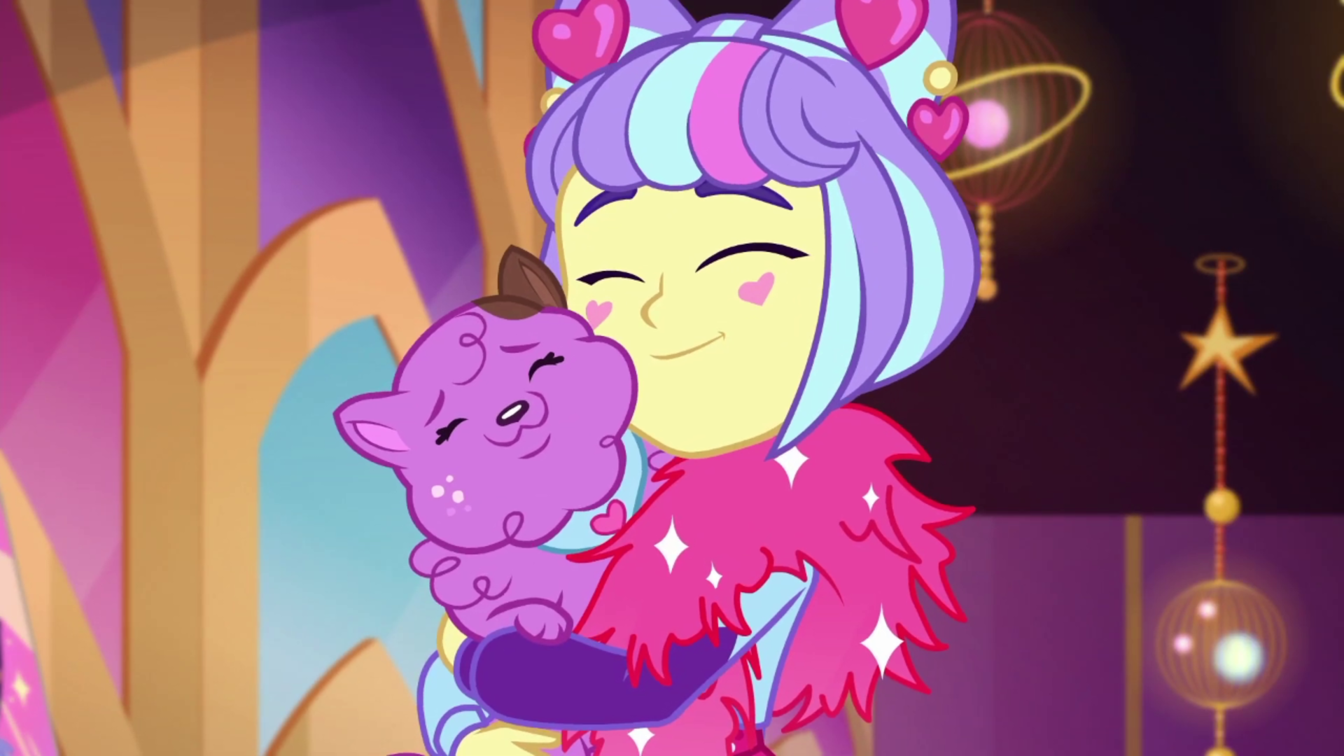 #2520690 - safe, screencap, princess thunder guts, supernova zap, dog ...