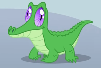 #2522850 - safe, screencap, gummy, alligator, solo - Derpibooru