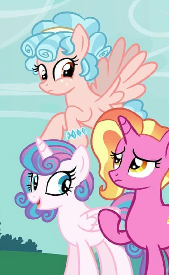 #2540165 - safe, artist:frisk.mlp, edit, cozy glow, luster dawn ...