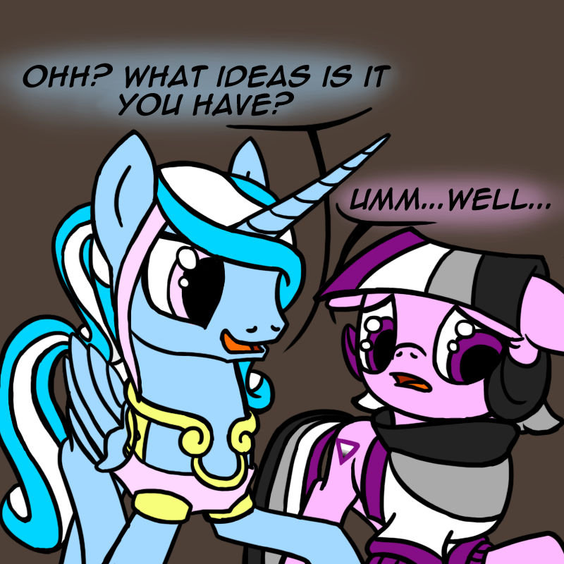 #2724284 - safe, artist:thedragenda, oc, oc only, oc:ace, oc:aurora (thedragenda), earth pony ...