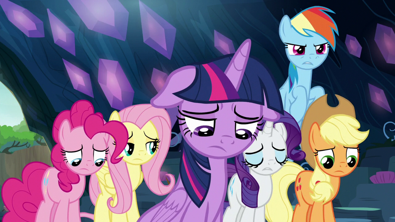 2724364 Safe Screencap Applejack Fluttershy Pinkie Pie Rainbow