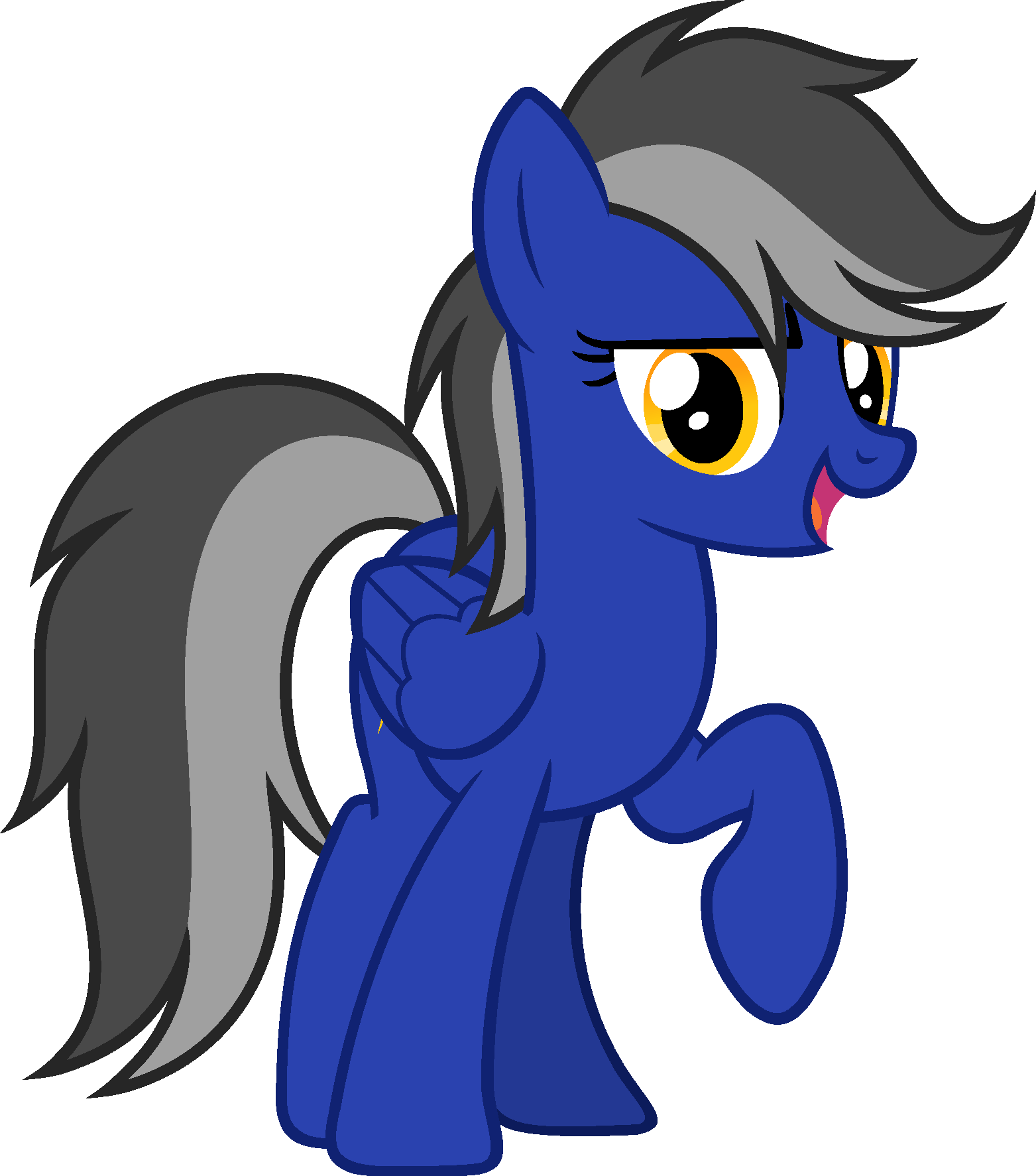 #2726382 - safe, artist:pegasski, oc, oc only, oc:thunder crack ...