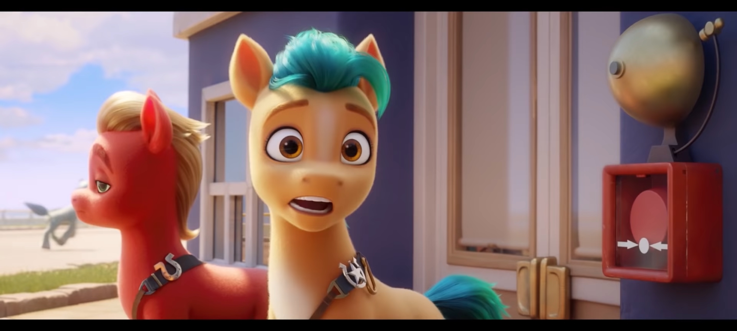 #2715044 - safe, screencap, hitch trailblazer, sprout cloverleaf, earth ...