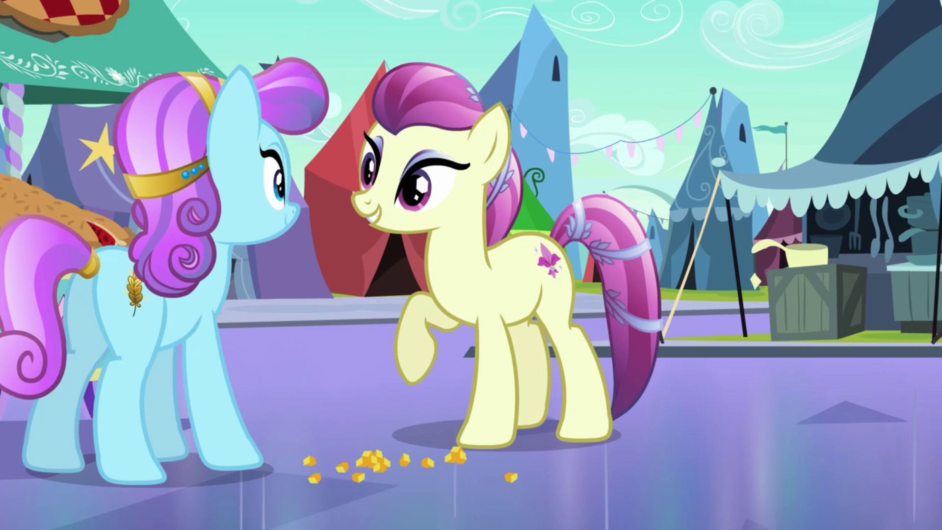 #2742174 - safe, screencap, fleur de verre, sapphire joy, crystal pony ...