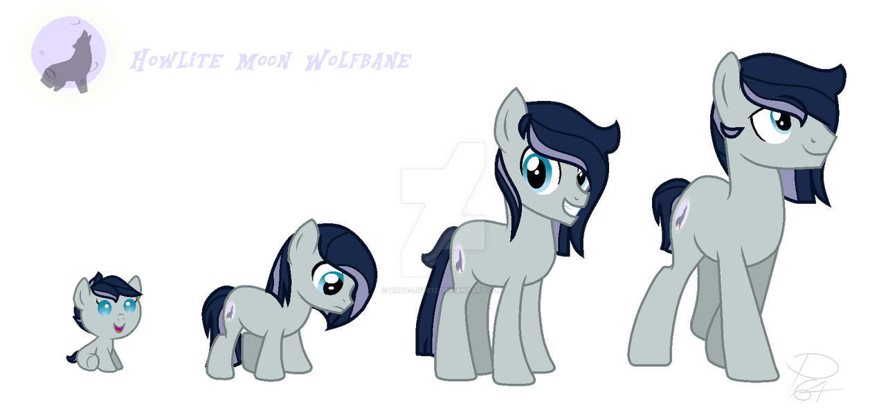 #2744019 - safe, artist:hate-love12, oc, oc only, oc:howlite, pony, age ...