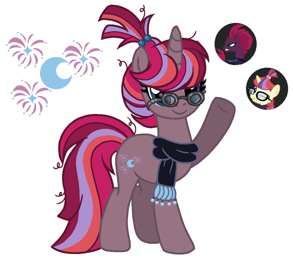 #2744057 - safe, artist:madlilon2051, moondancer, tempest shadow, pony ...