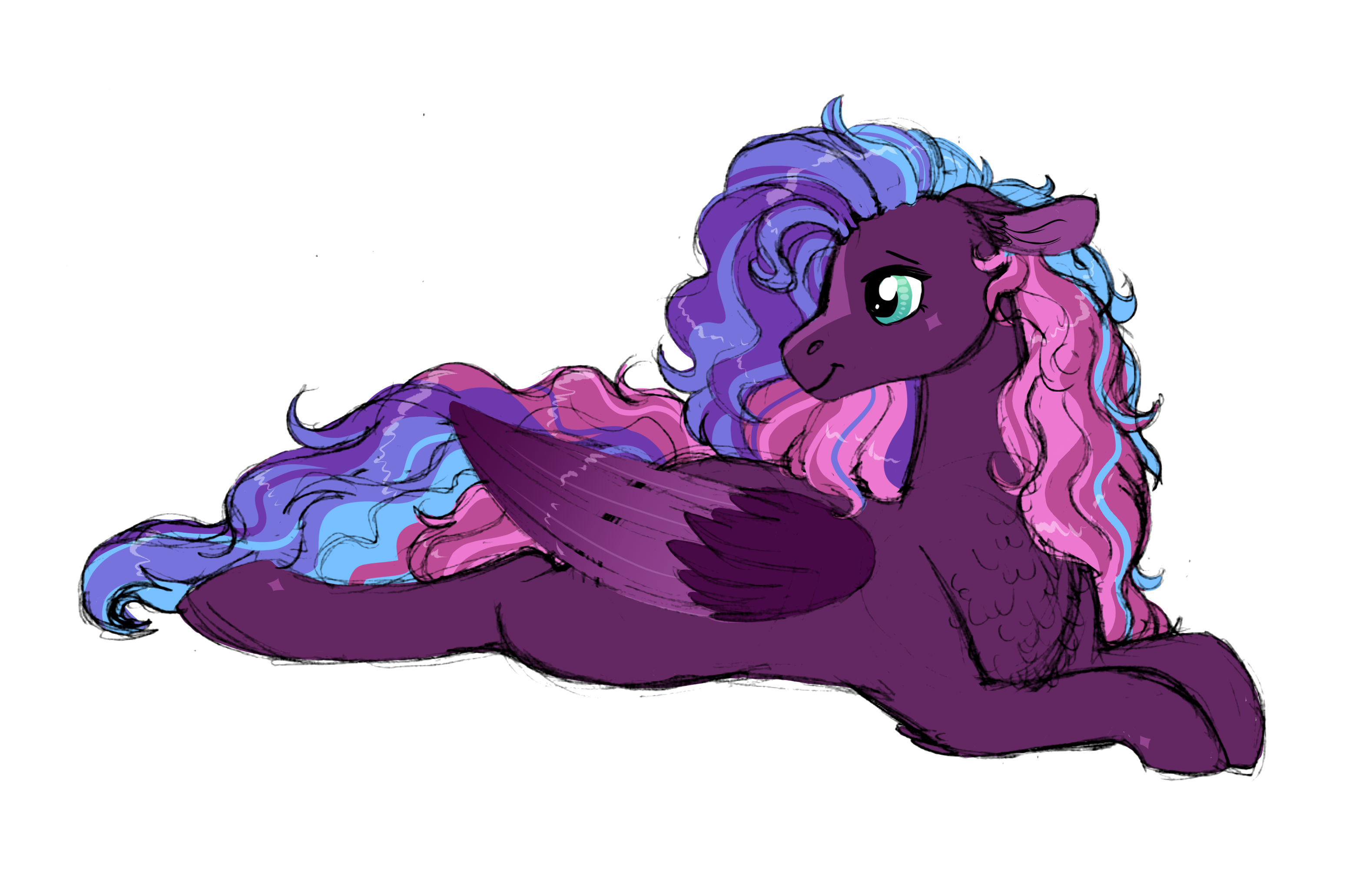 #2745967 - safe, artist:queenderpyturtle, oc, oc only, pegasus, pony ...