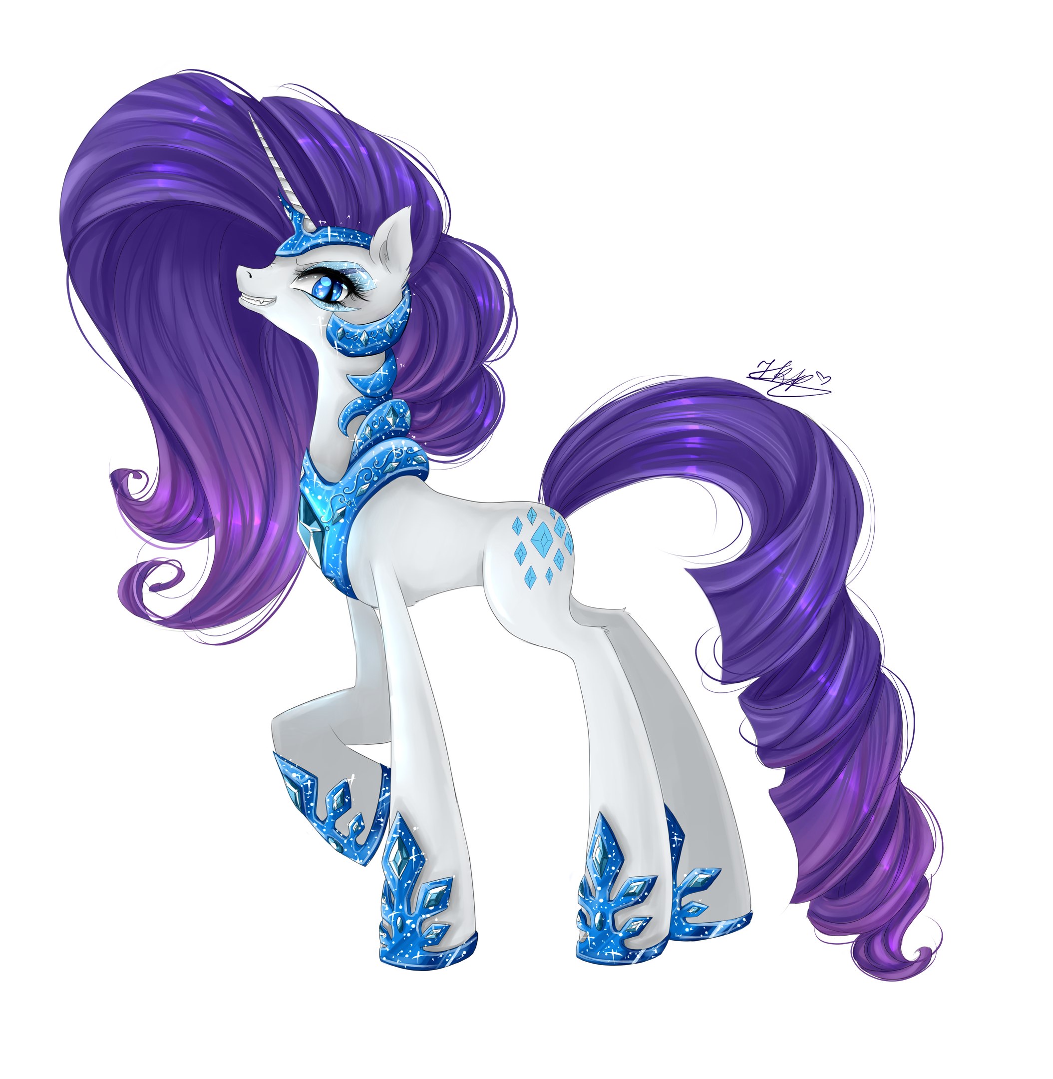 #2747430 - safe, artist:jamoka-rai-kou, nightmare rarity, rarity, pony ...