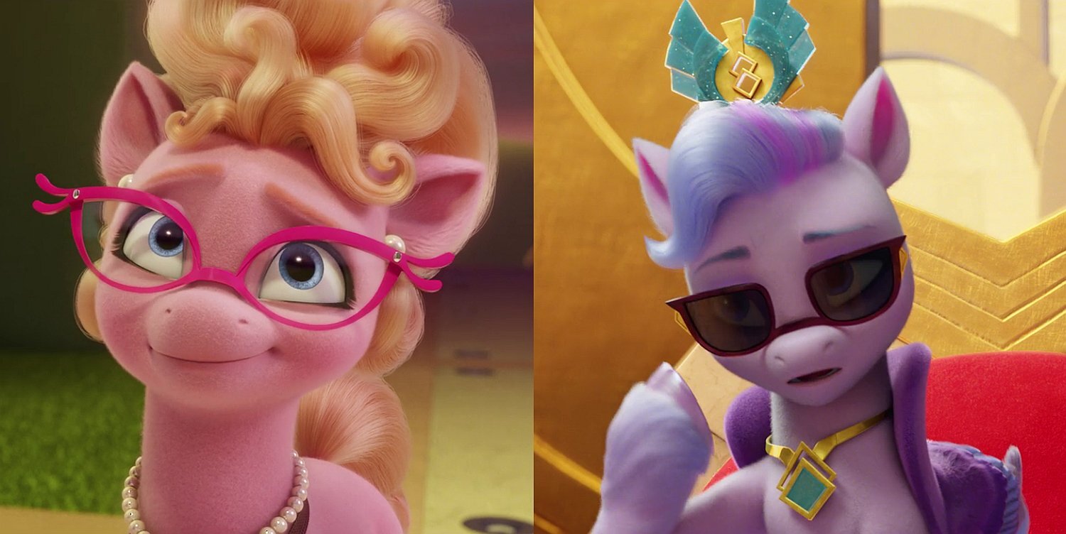 #2737648 - safe, edit, edited screencap, screencap, phyllis cloverleaf, queen haven, earth pony ...