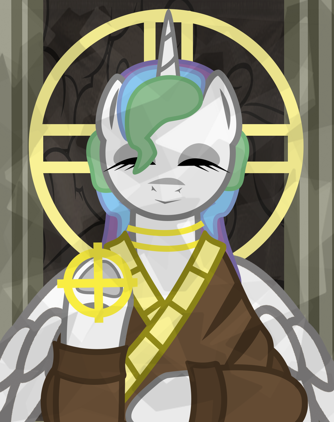 #2755611 - safe, artist:devorierdeos, princess celestia, alicorn, pony ...