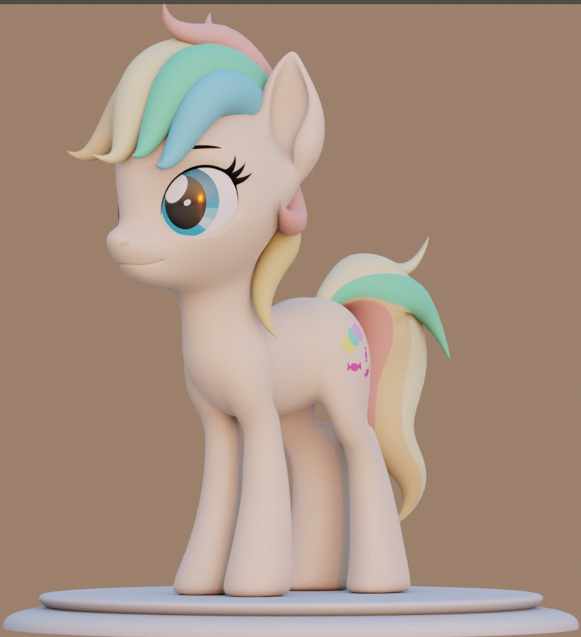 #2763035 - safe, artist:acey, oc, oc:candy sparkles, candy pony, food ...
