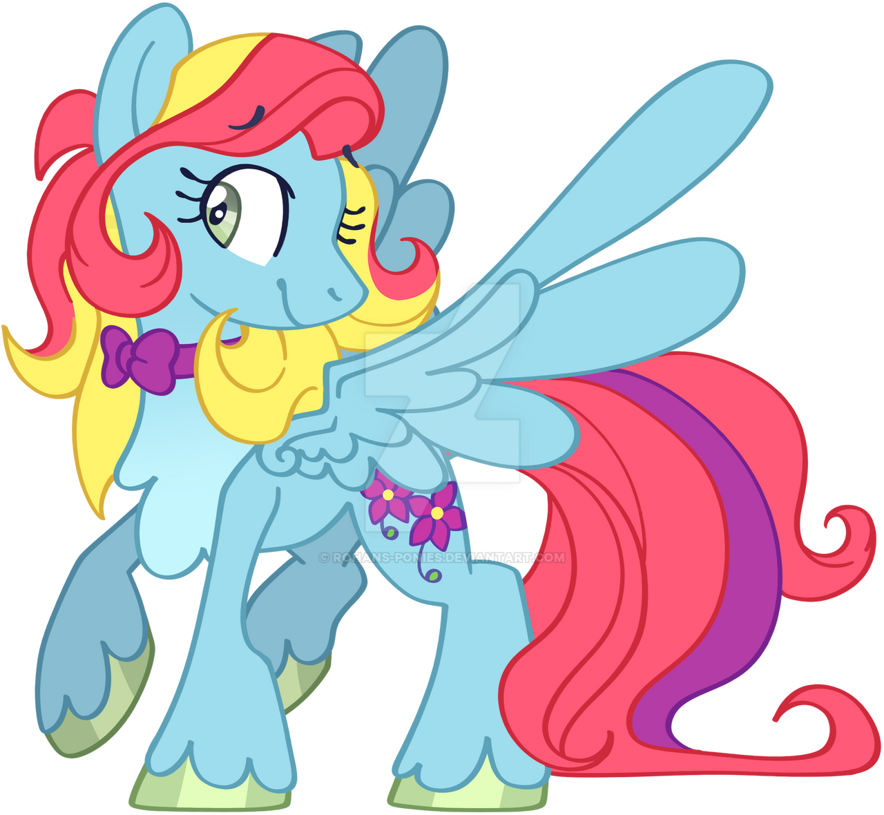 #2763405 - safe, artist:rohans-ponies, thistle whistle, pony, g3 ...