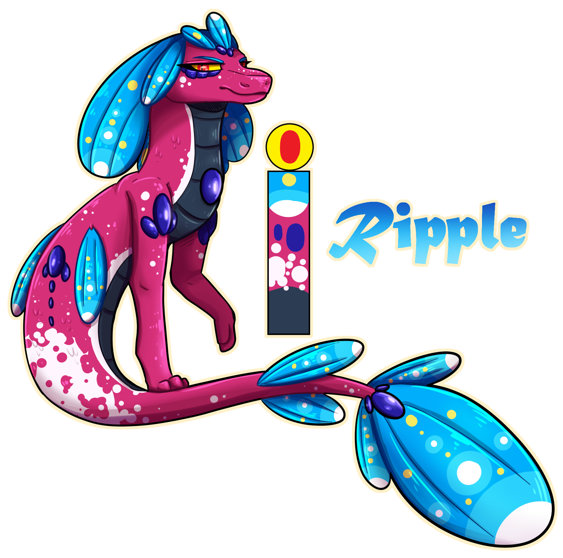 #2757113 - safe, artist:littlfawn05, oc, oc only, merpony, seapony (g4 ...