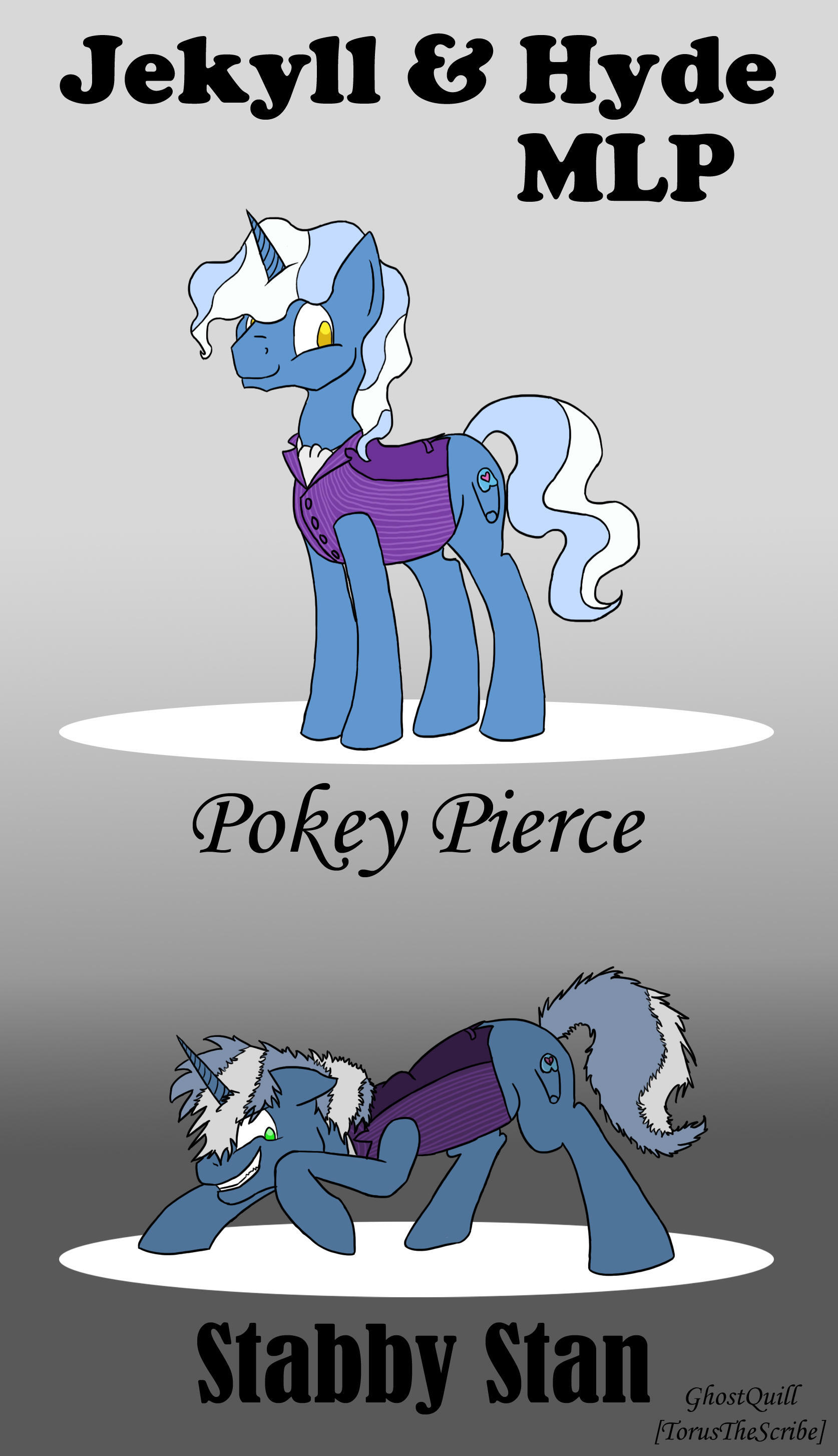 #2768941 - safe, artist:torusthescribe, pokey pierce, pony, unicorn ...