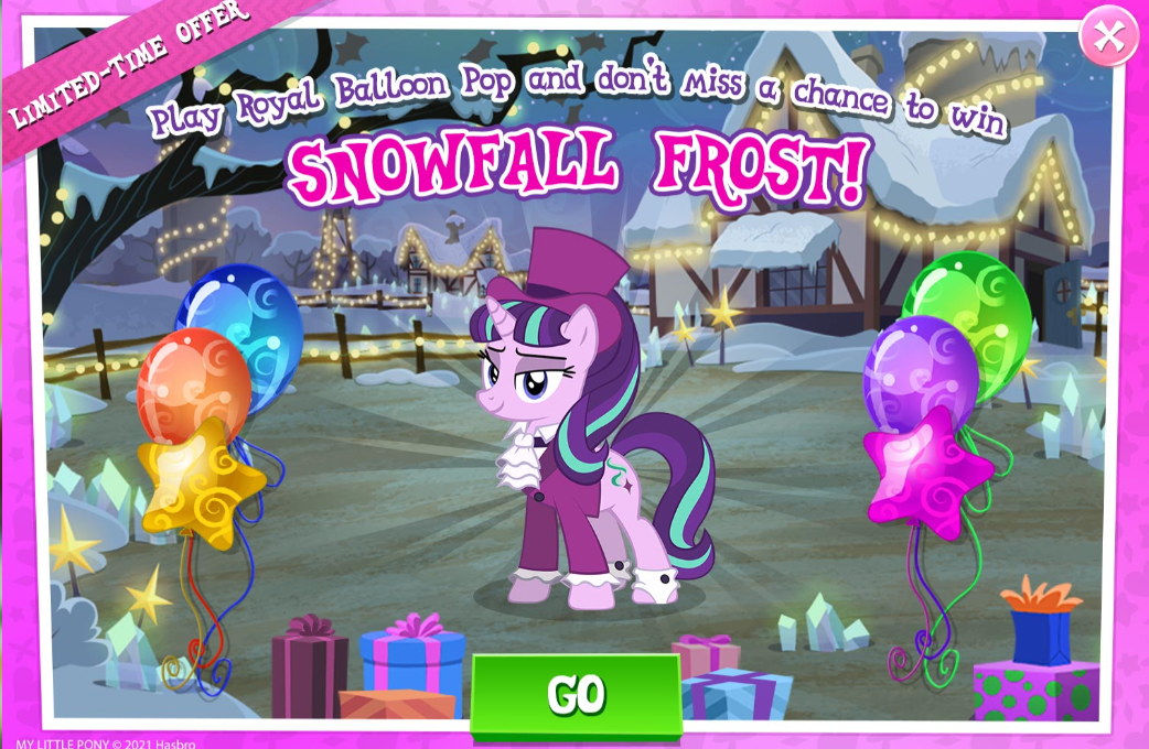 #2771857 - safe, gameloft, snowfall frost, starlight glimmer, pony ...