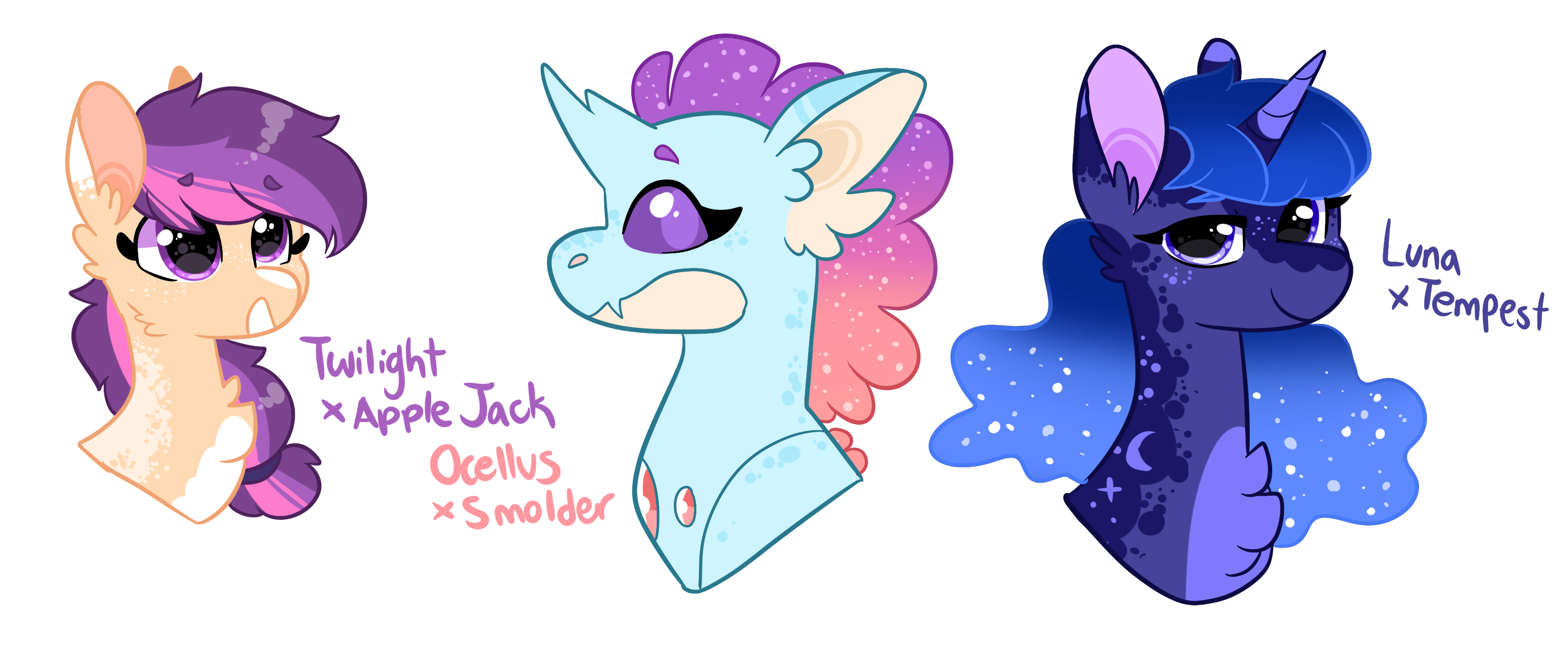 #2758447 - safe, artist:moccabliss, oc, oc only, dragonling, hybrid ...