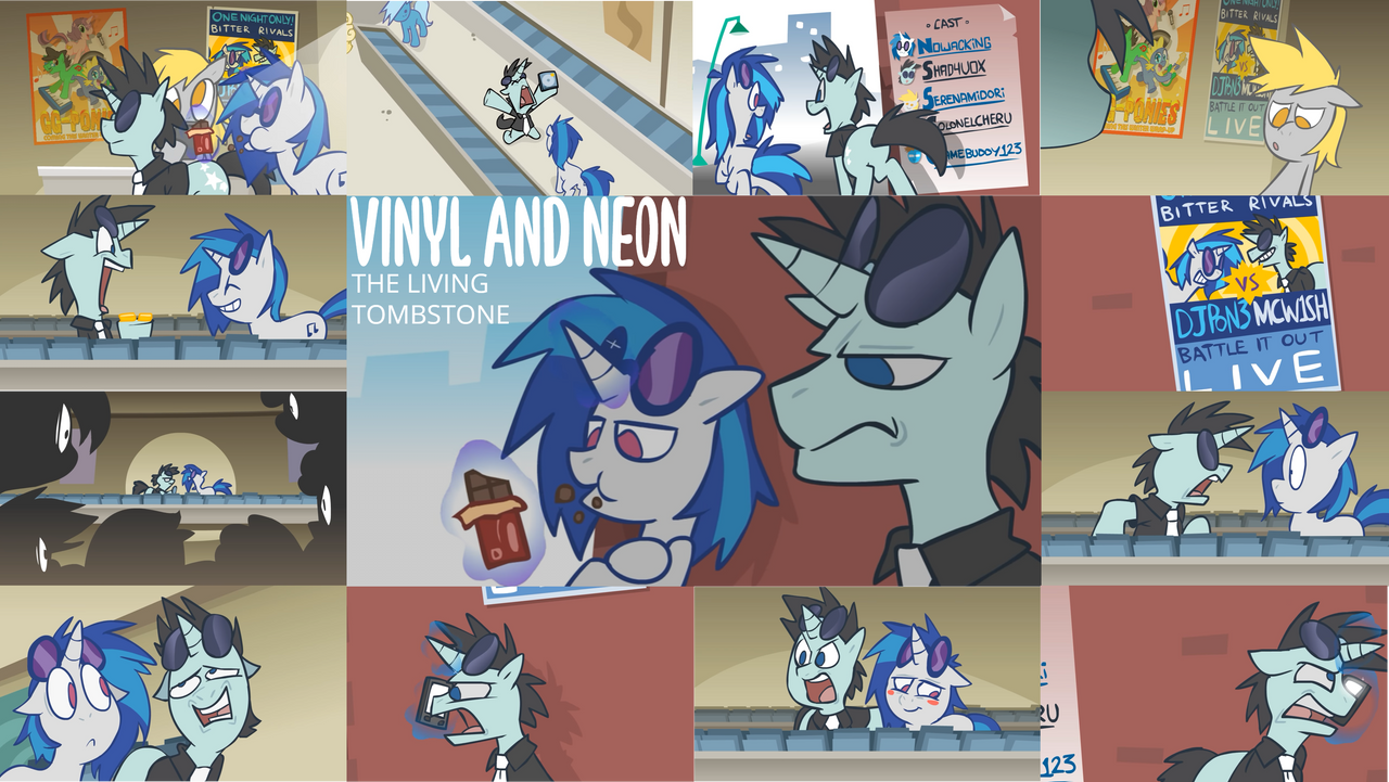 #2759762 - safe, artist:the living tombstone, edit, editor:quoterific ...