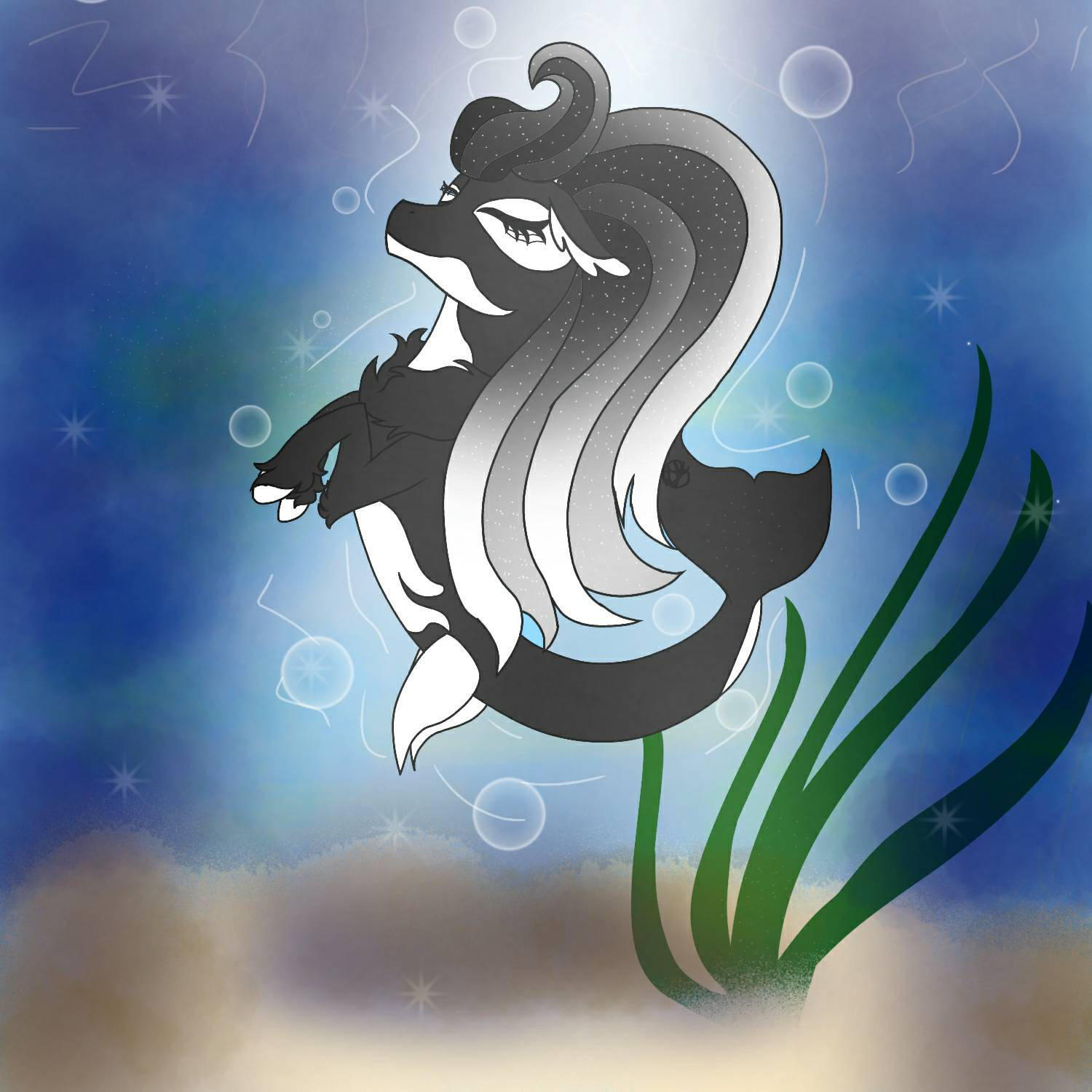 #2760369 - safe, artist:teonnakatztkgs, oc, oc only, merpony, pony, sea ...