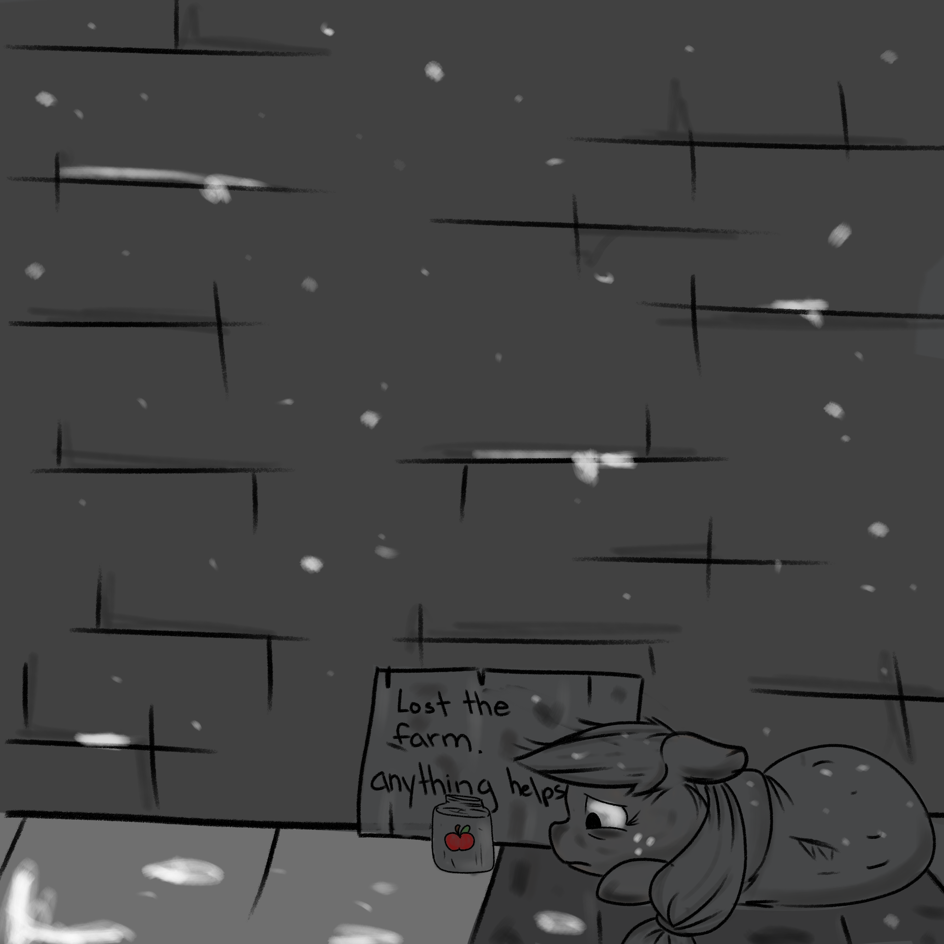 #2761835 - safe, artist:spagootispootis, applejack, earth pony, pony ...