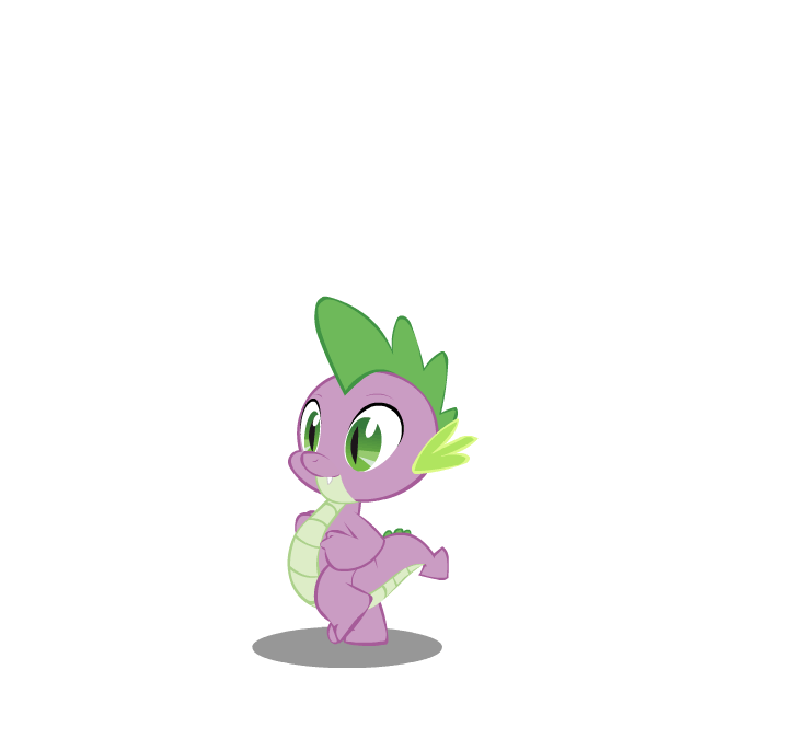#2551166 - safe, spike, dragon, g4, animated, gif, running - Derpibooru