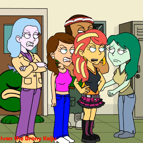 #2552783 - safe, artist:ivanthebronykaiju, princess celestia, principal ...