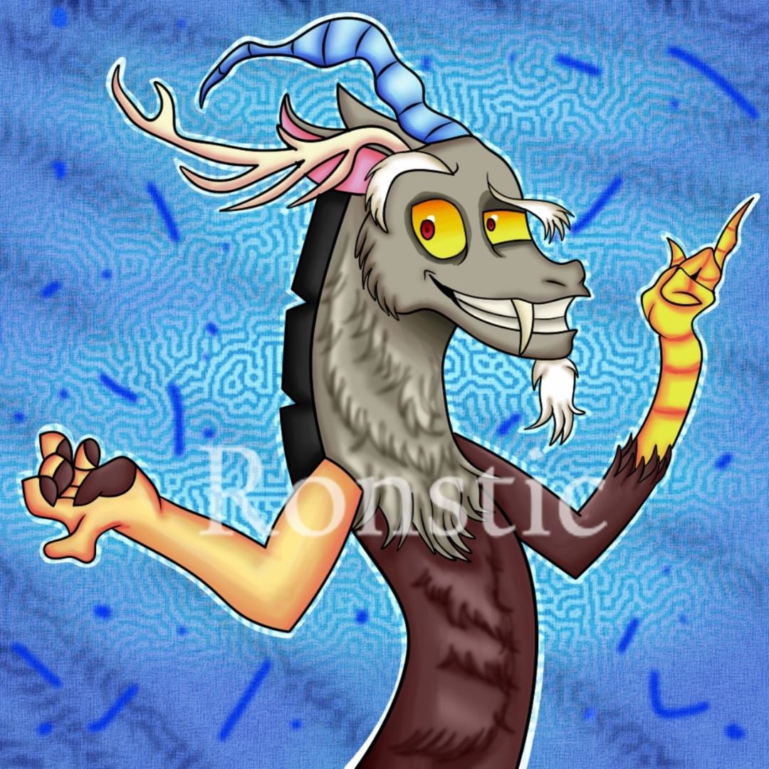 #2559014 - safe, artist:ronstic_studios013, discord, draconequus, g4 ...