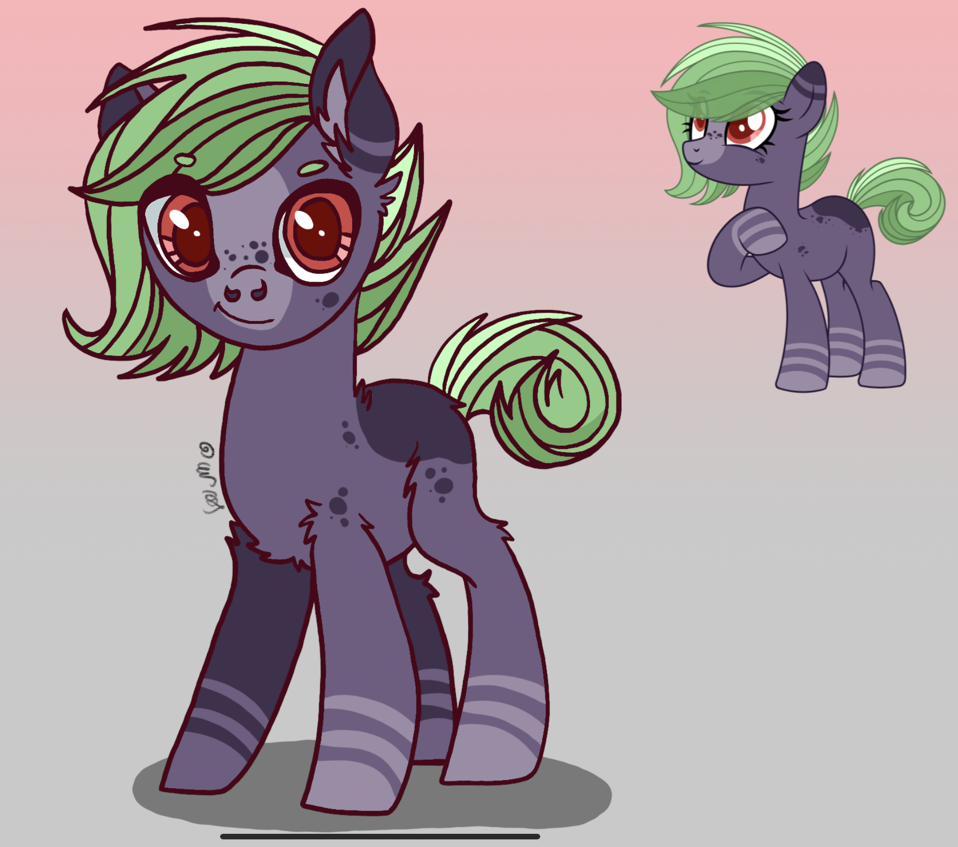 #2567398 - safe, artist:caramelbolt24, oc, oc only, earth pony, pony, abstract background, chest ...