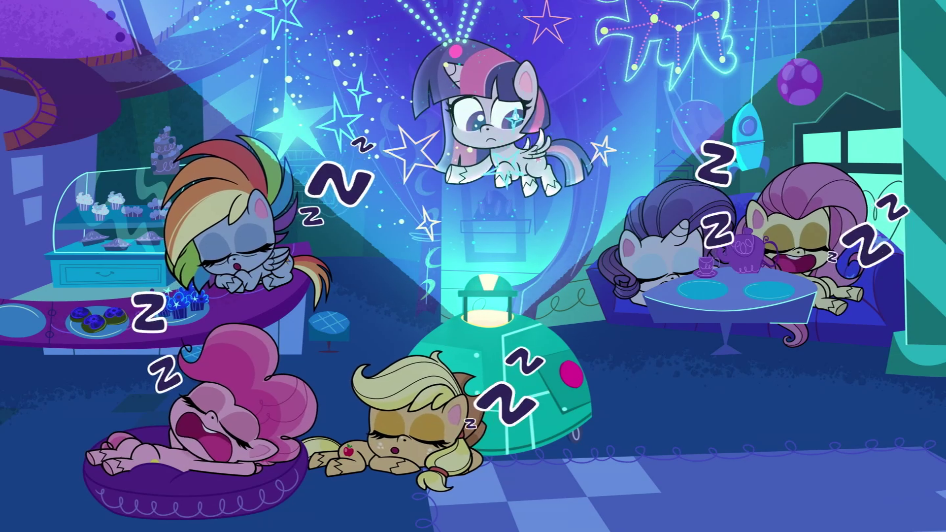 #2584149 - safe, screencap, applejack, fluttershy, pinkie pie, rainbow ...