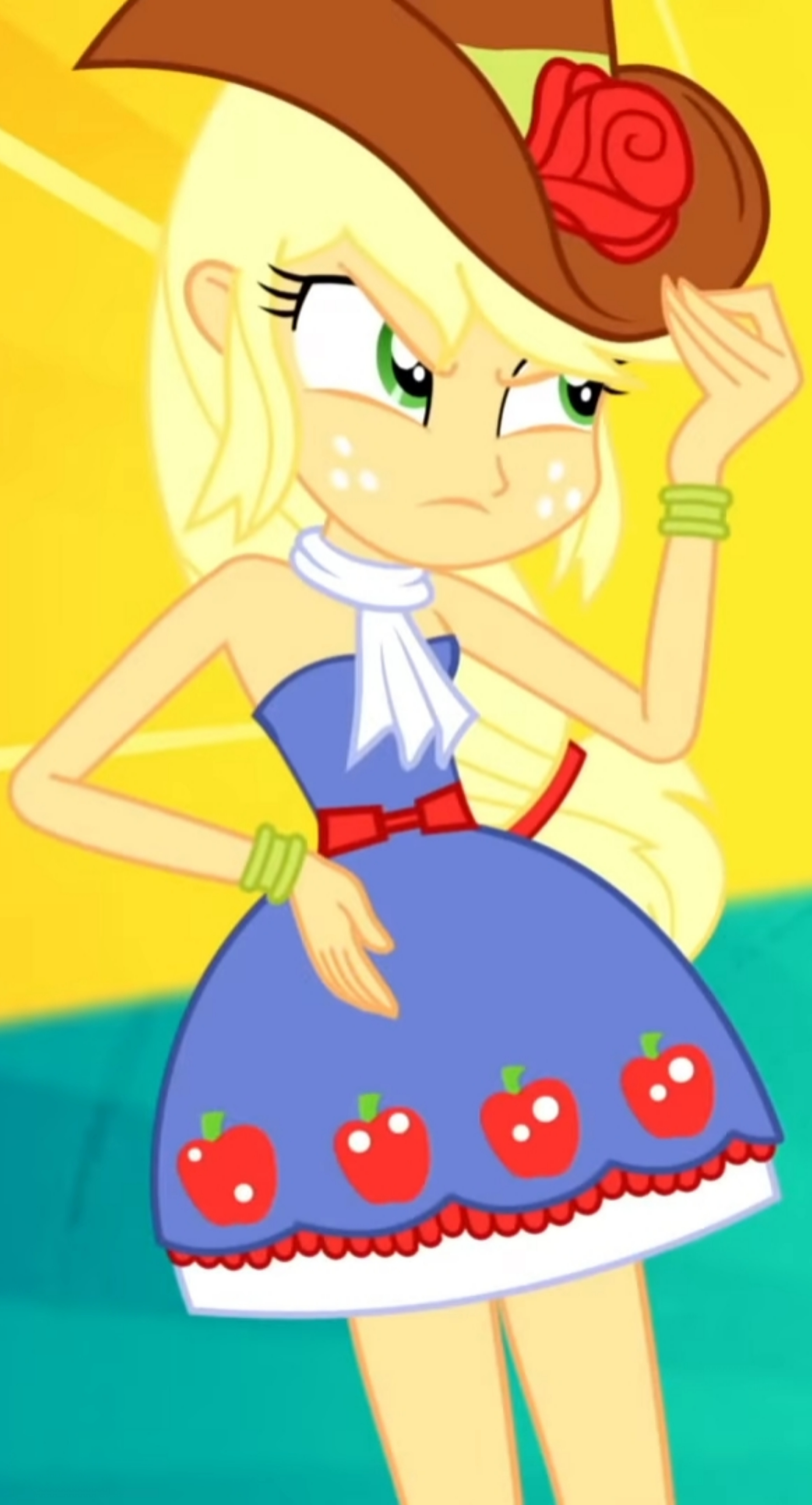 #2601177 - safe, screencap, applejack, eqg summertime shorts, equestria ...