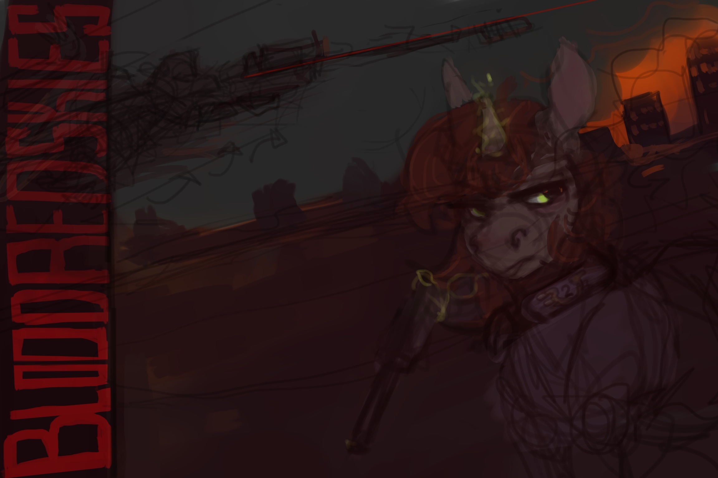 #2602473 - semi-grimdark, artist:celestiawept, oc, oc:littlepip ...