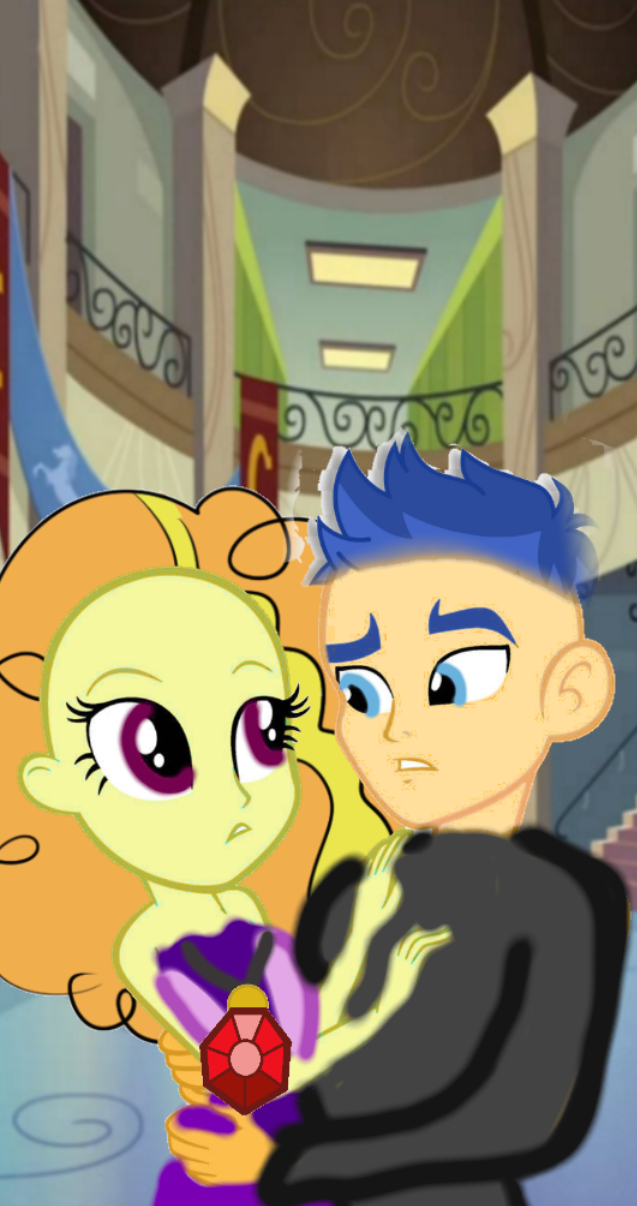 #2617806 - safe, artist:amelia-bases, adagio dazzle, flash sentry ...