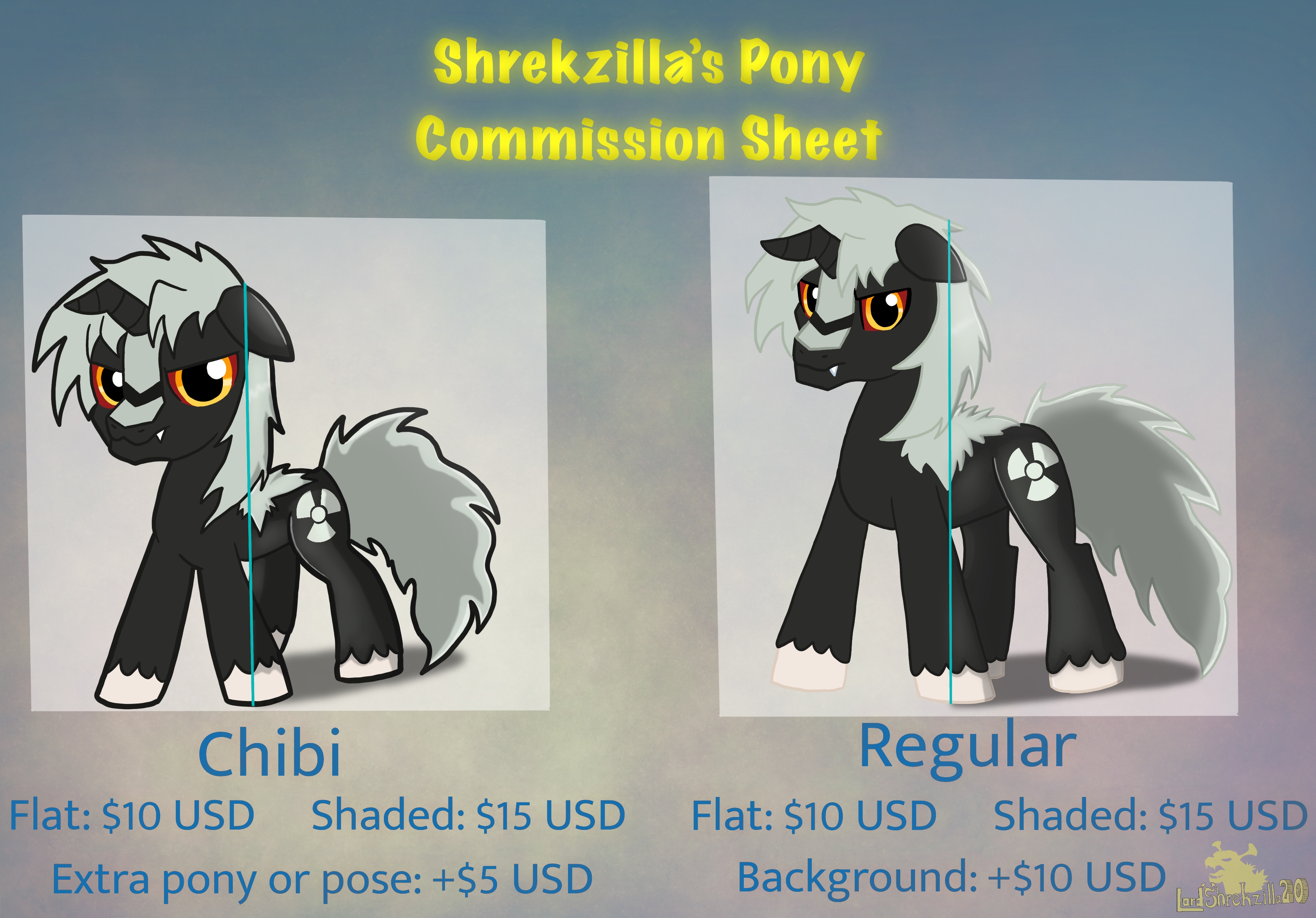 #2626339 - safe, artist:lordshrekzilla20, pony, unicorn, chibi ...