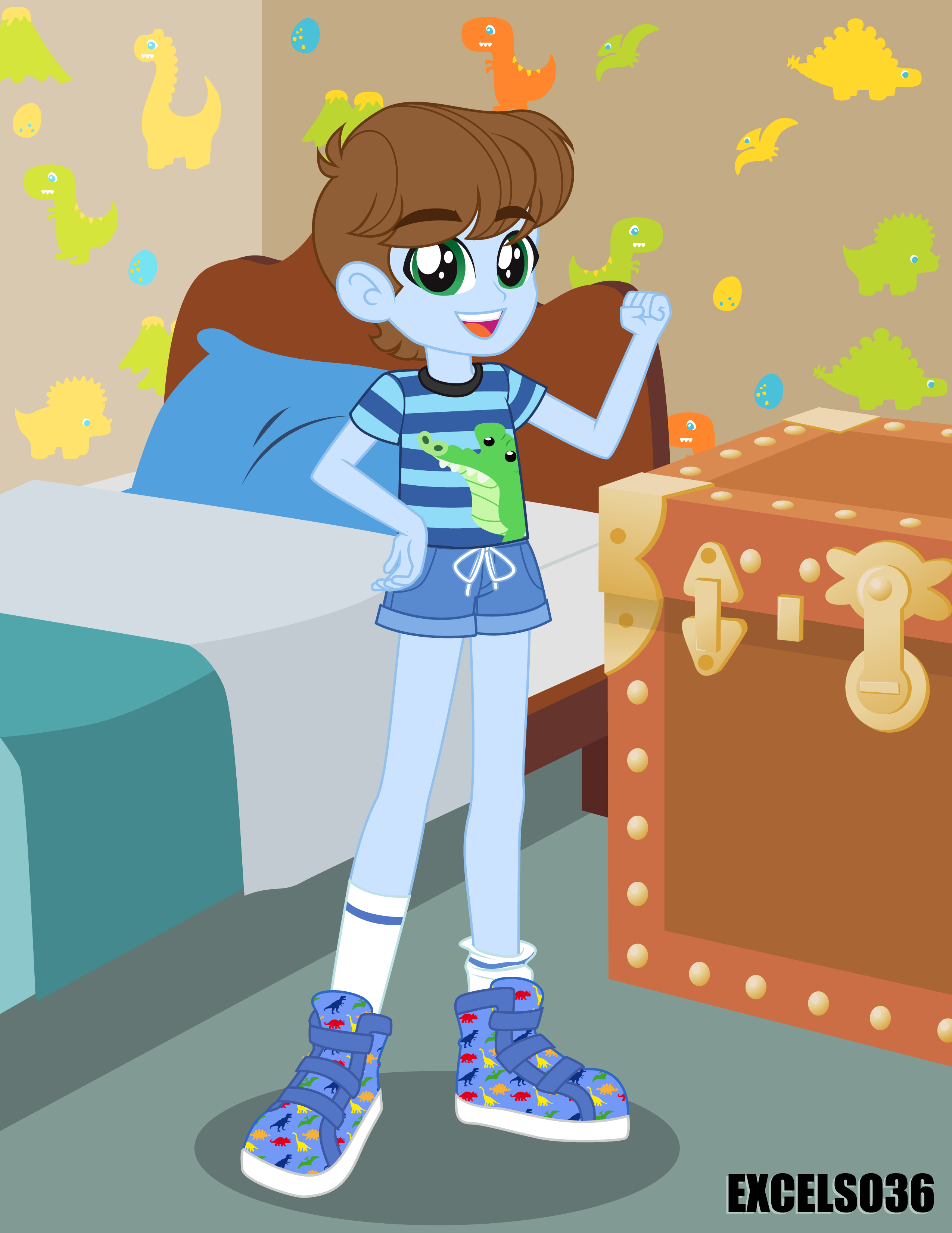 #2639665 - safe, artist:excelso36, gummy, oc, oc only, oc:blue bonnet ...