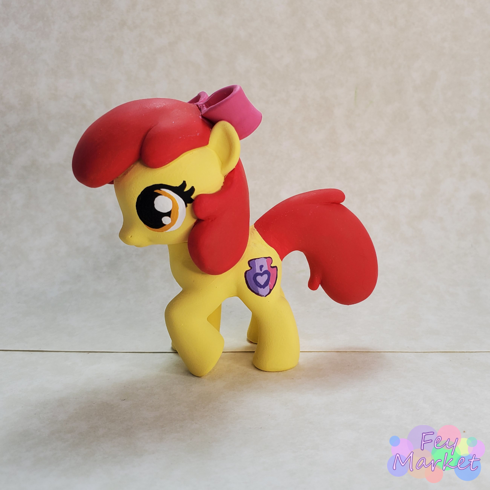 #2657472 - safe, artist:sanadaookmai, apple bloom, pony, craft, irl ...