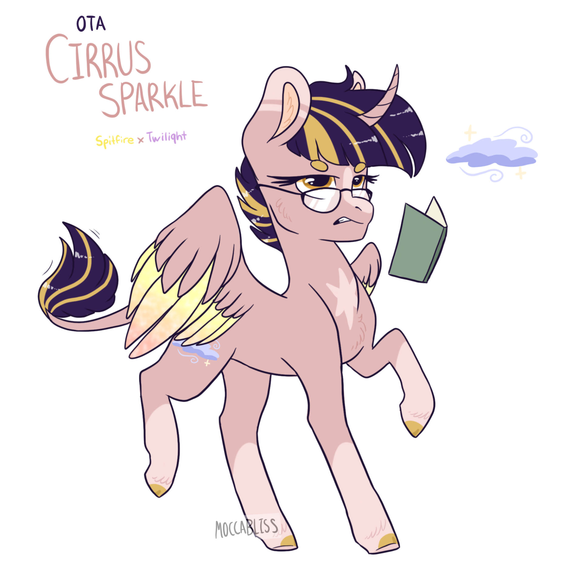 #2665247 - safe, artist:moccabliss, oc, oc only, oc:cirrus sparkle ...
