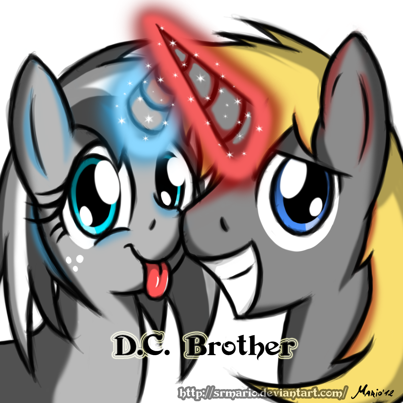 #2676144 - safe, artist:srmario, oc, oc only, oc:doctiry, oc:doom, pony ...