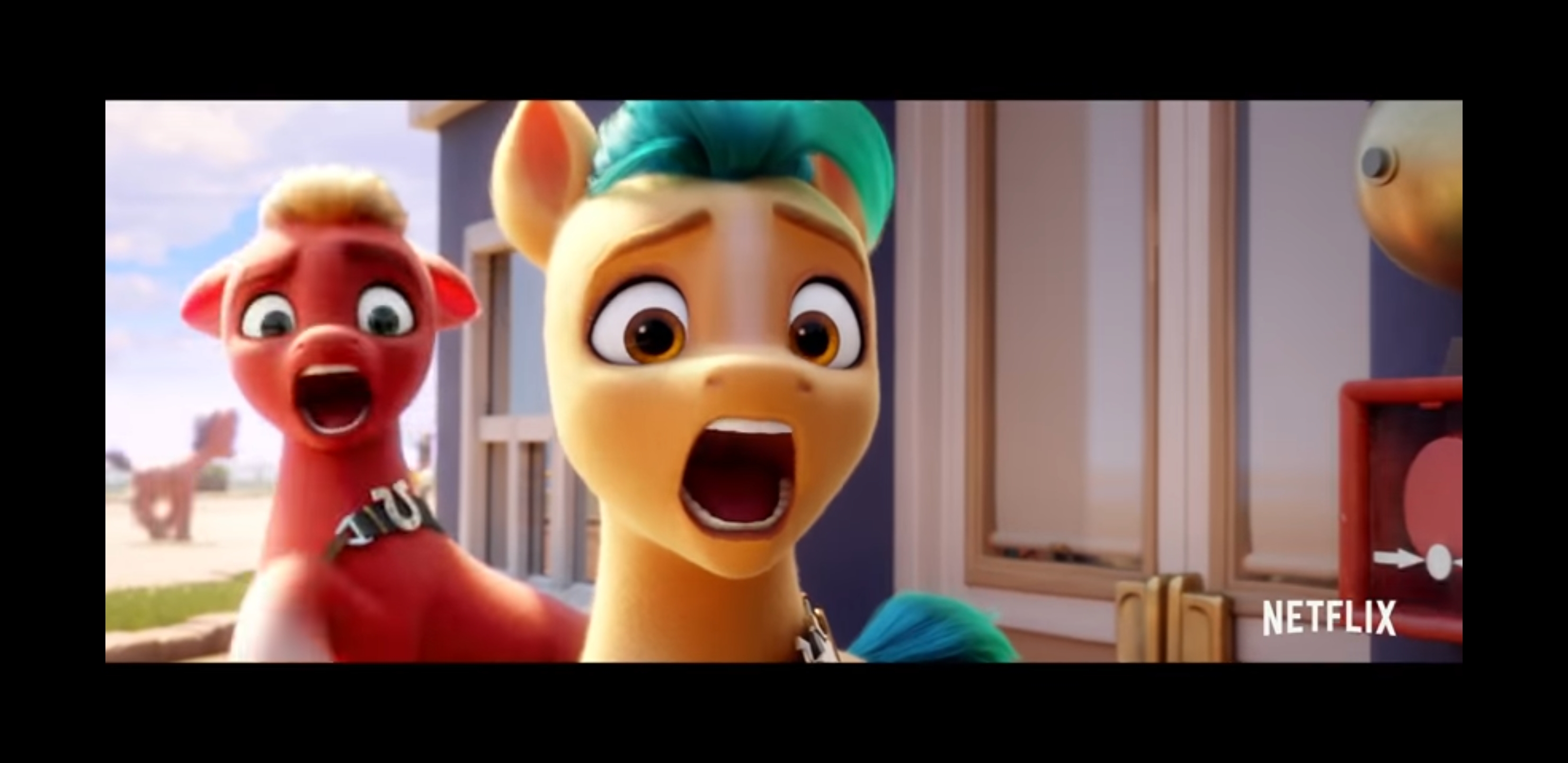 #2676235 - safe, screencap, hitch trailblazer, sprout cloverleaf, earth ...