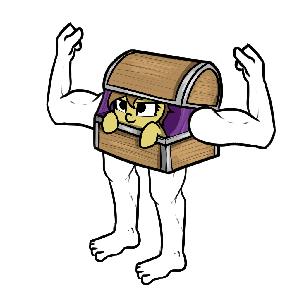 #2683730 - safe, artist:neuro, oc, oc only, oc:small fortune, mimic ...