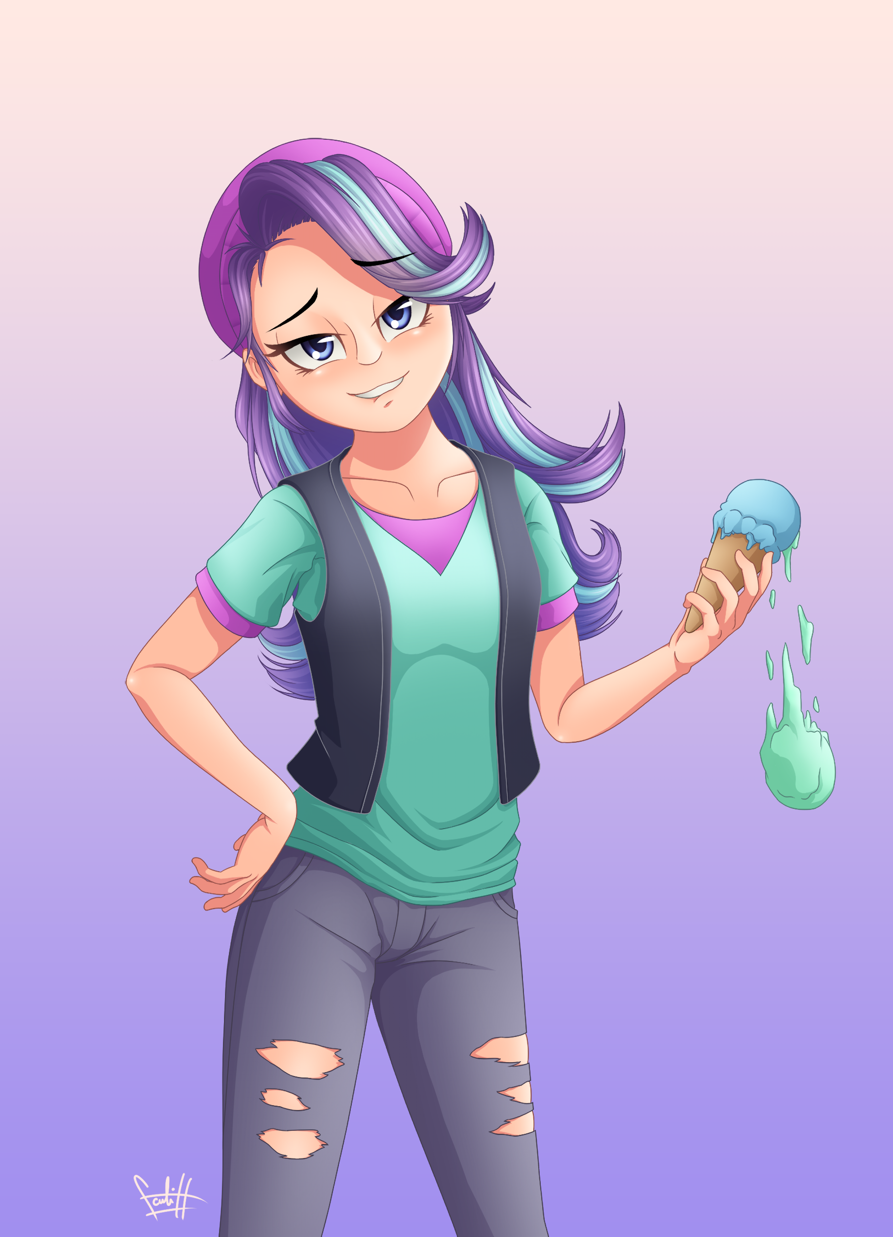 #2689710 - safe, artist:fadlihalimns, starlight glimmer, human ...