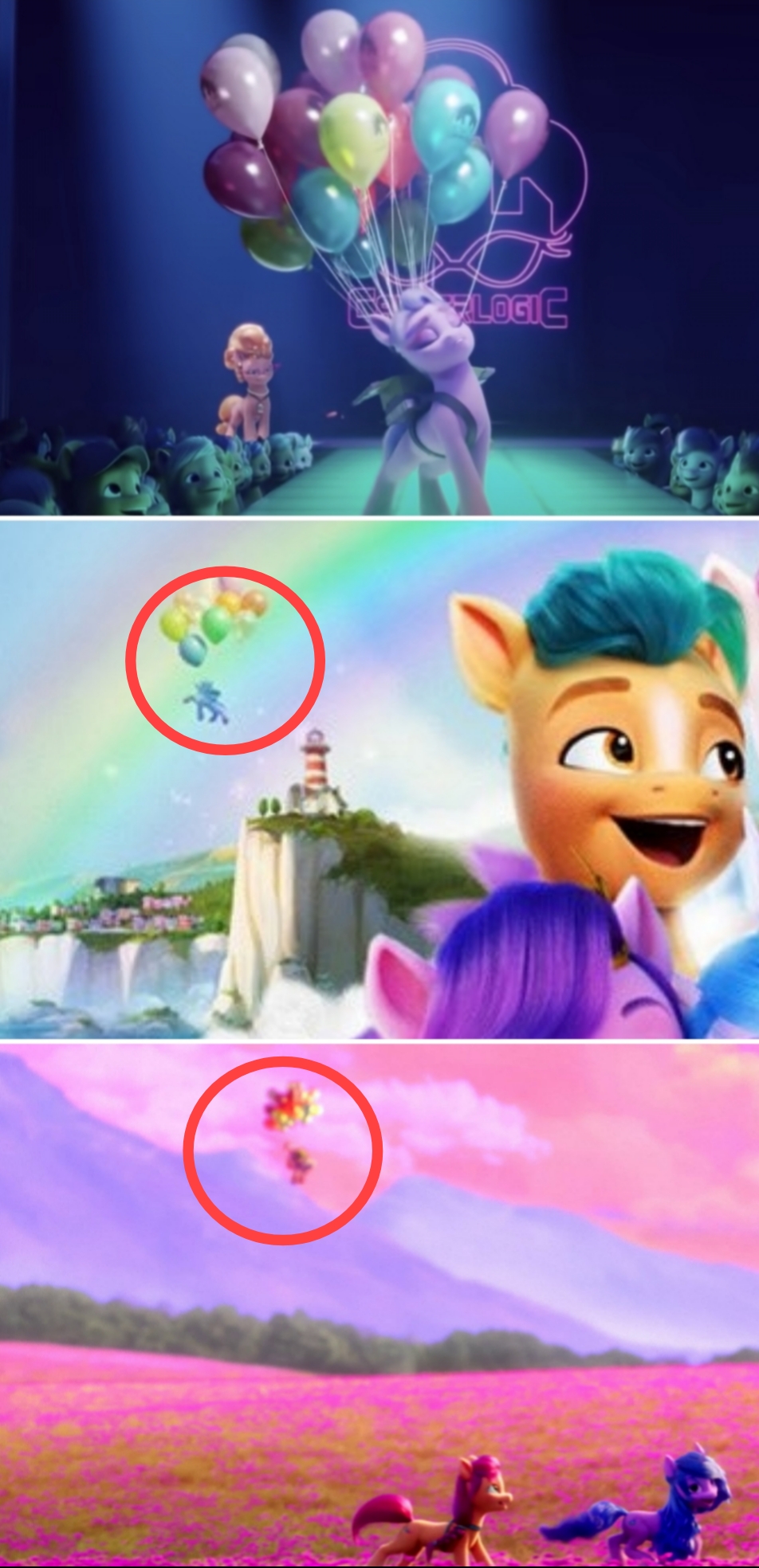 #2703778 - safe, edit, screencap, hitch trailblazer, ivory cedar, izzy moonbow, phyllis ...