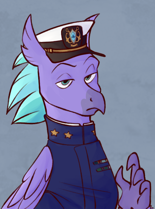 #2706995 - safe, artist:bunnyshrubby, seaspray, hippogriff, equestria ...