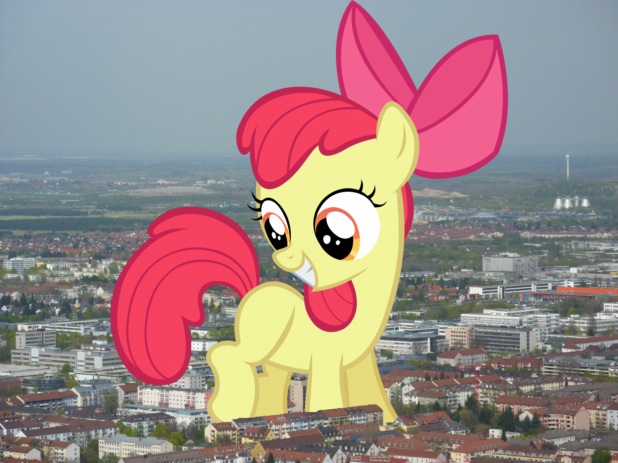 #2710141 - safe, artist:lilcinnamon, artist:thegiantponyfan, apple ...