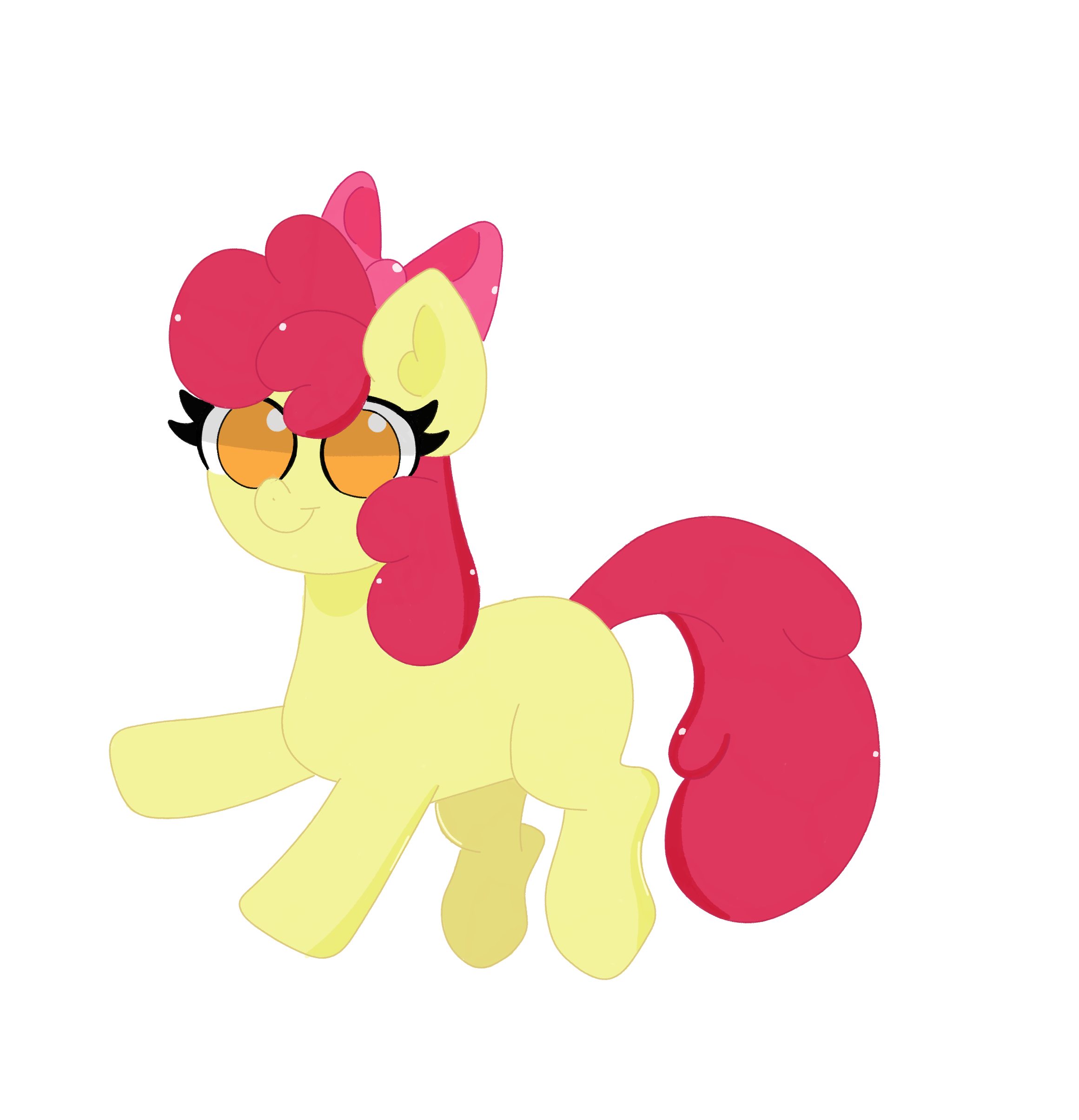 #2783164 - safe, artist:sparkly-retsuko, apple bloom, earth pony, pony ...