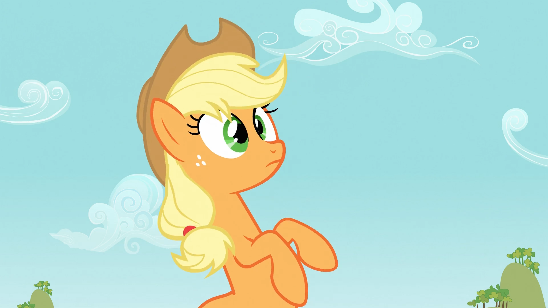 #2786354 - safe, screencap, applejack, earth pony, pony, apple family ...