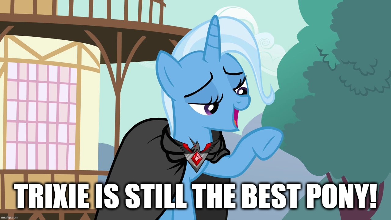 #2788127 - safe, edit, edited screencap, screencap, trixie, pony, unicorn, magic duel, season 3 ...