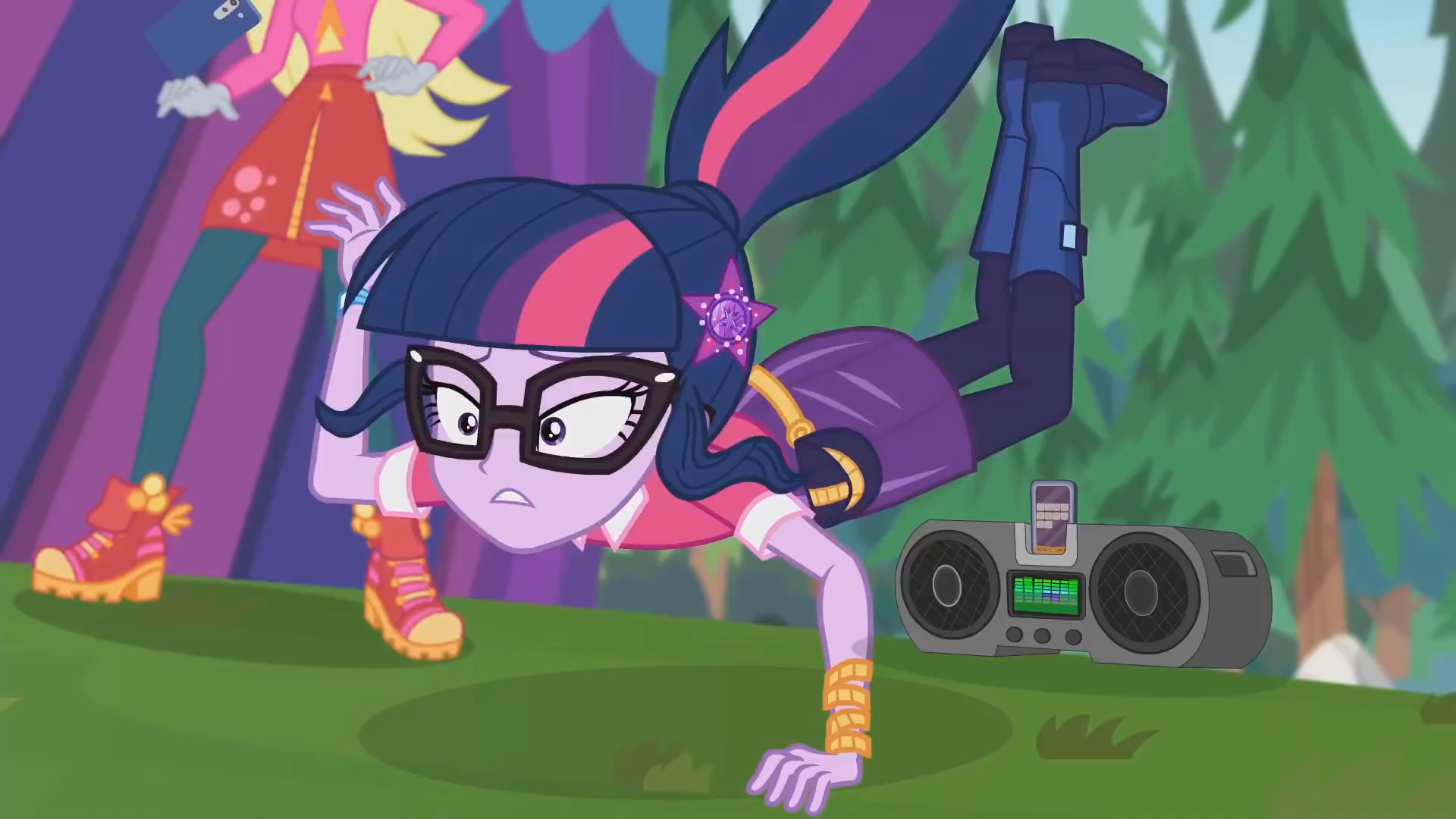 #2792501 - safe, screencap, derpy hooves, sci-twi, twilight sparkle ...