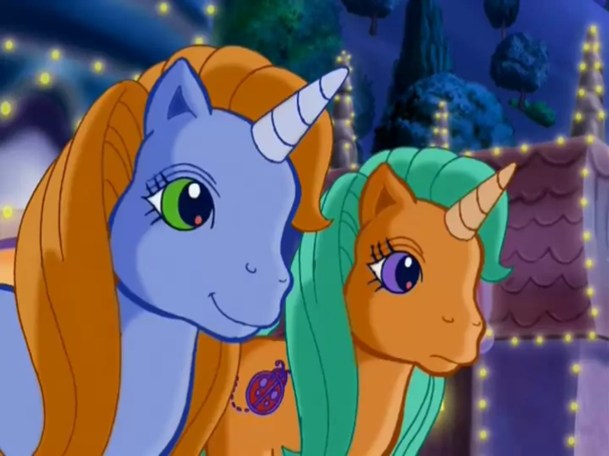 #2794832 - safe, screencap, apple flitter, fly wishes, pony, unicorn, a ...