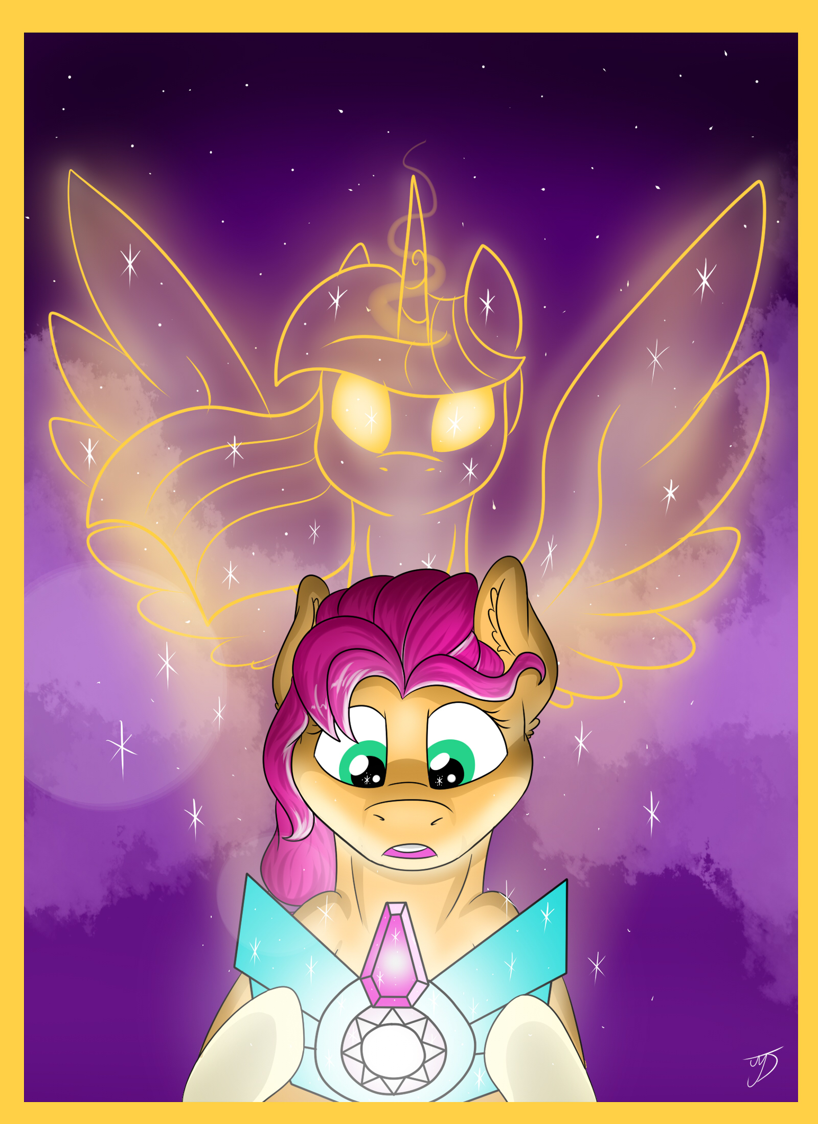 #2795632 - safe, artist:takutanuvataio, sunny starscout, twilight ...